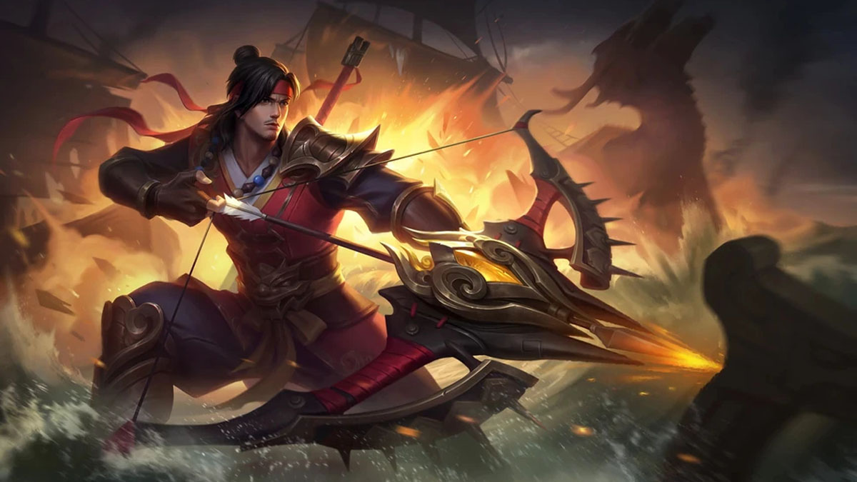 Build Yi Sun Shin Mobile Legends, Awas Panah dari Langit! - Guide.GG